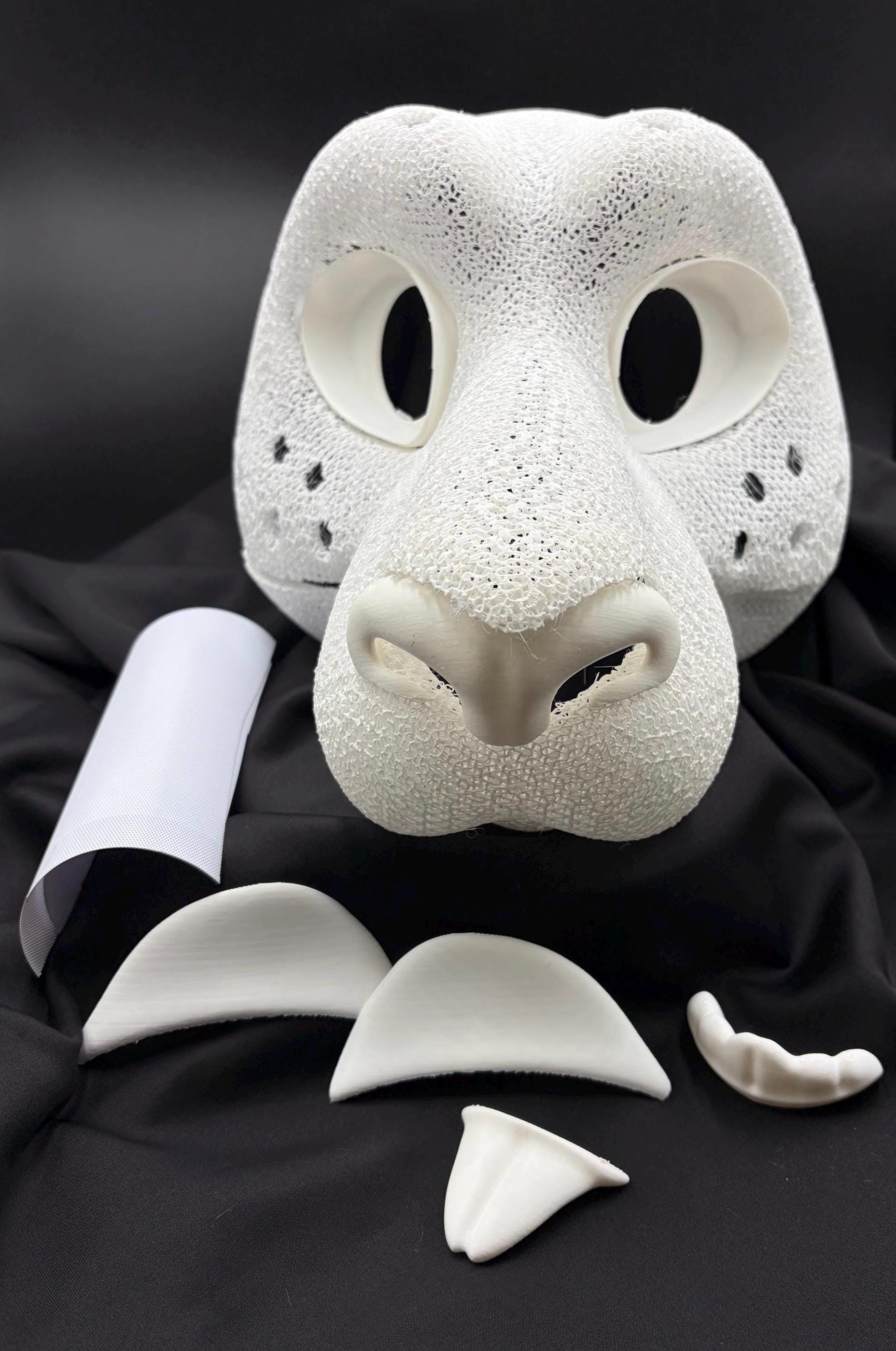 3D Printed TPU, Soft Fursuit Head Base - Kangaroo - Etsy