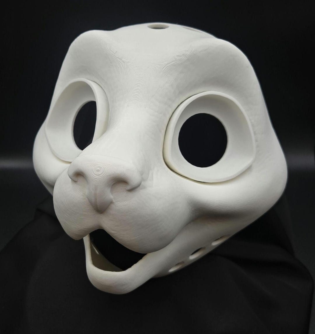 Toony Cat - 3D Printed Fursuit Head Base - Feline Furry Mask - Etsy
