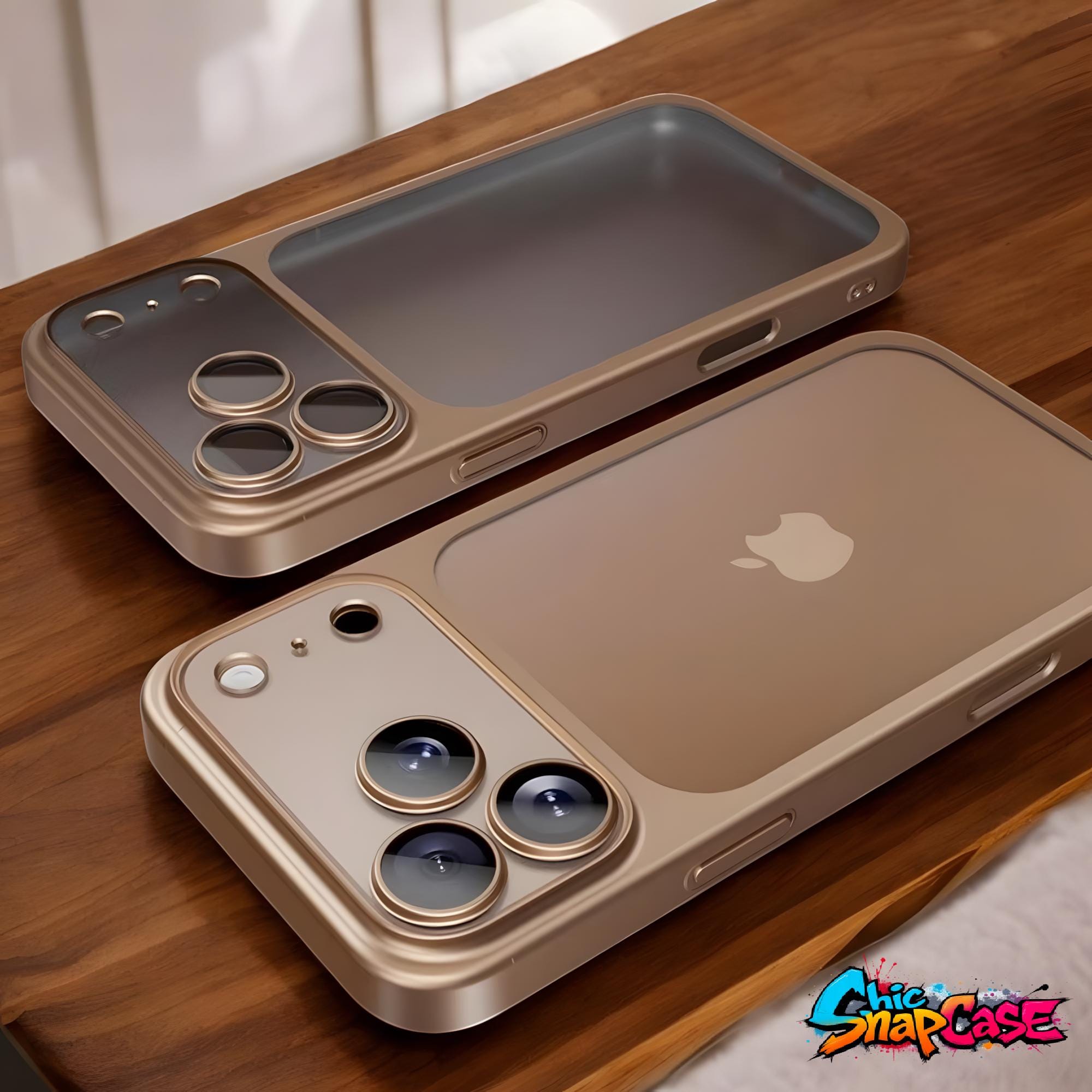 Matte Transparent iPhone Case: Shockproof Hard PC Cover With Lens ...