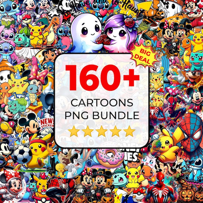 160+ Cartoon Bundle Png, Cartoon Characters, Cartoon Png, Cartoon Svg ...