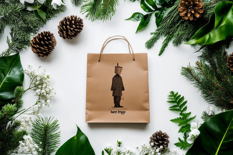 Hans Trapp – Dark Folklore Minimal Flat Illustration PNG for Apparel ...