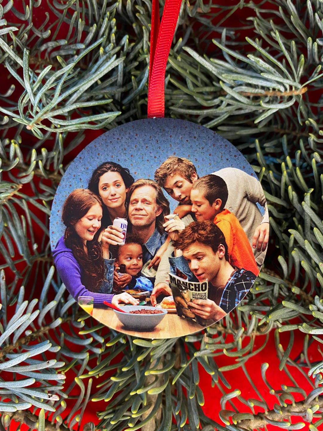 Shameless Cast Christmas Ornament: Custom Laser Engraved Gift - Etsy