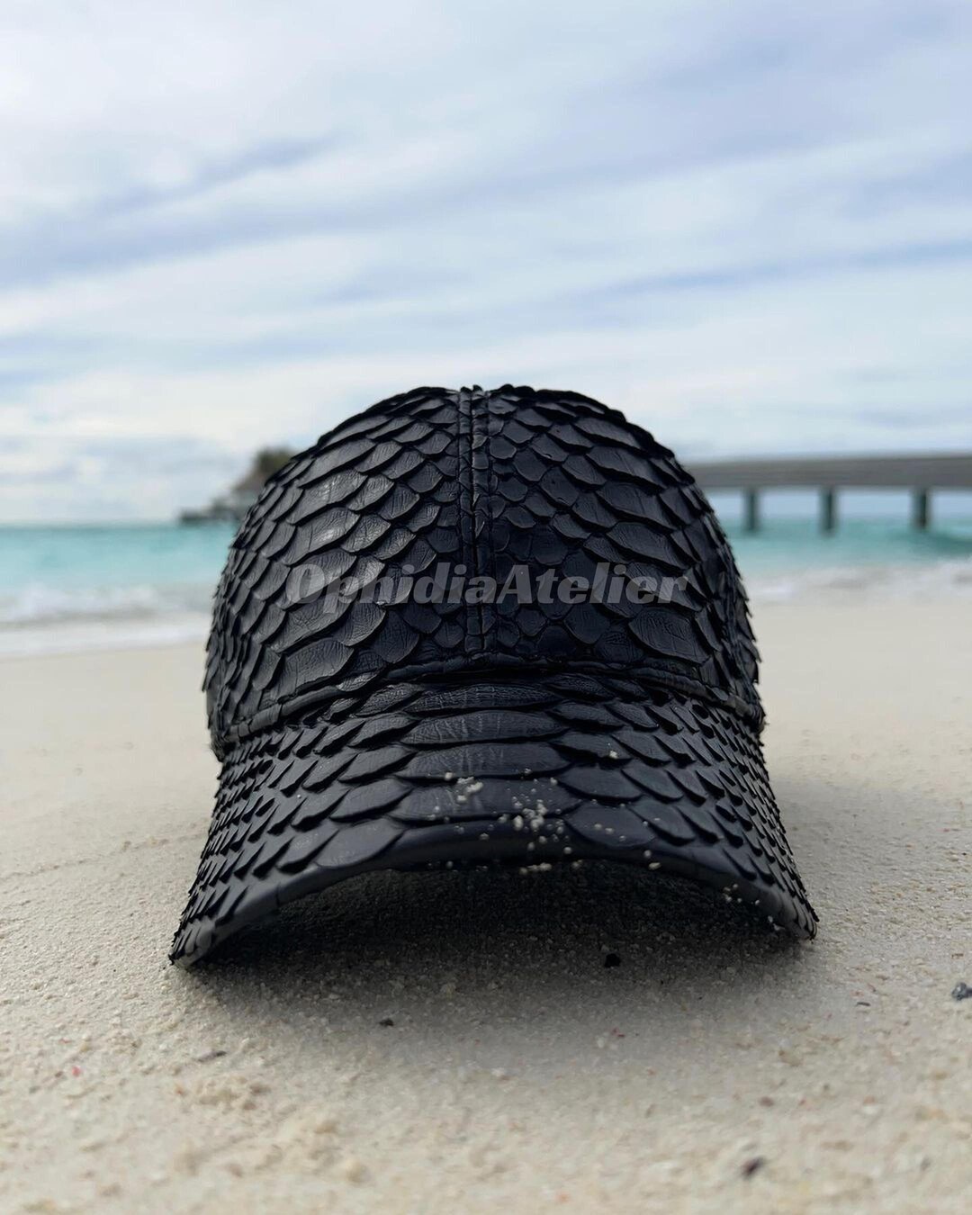 Handmade Python Leather Baseball Cap: Luxury Men's Hat - Etsy