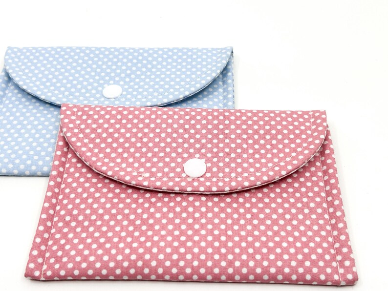 Set of 2 - Handsewn Cotton Fabric Pouch - Small Bag - Etsy