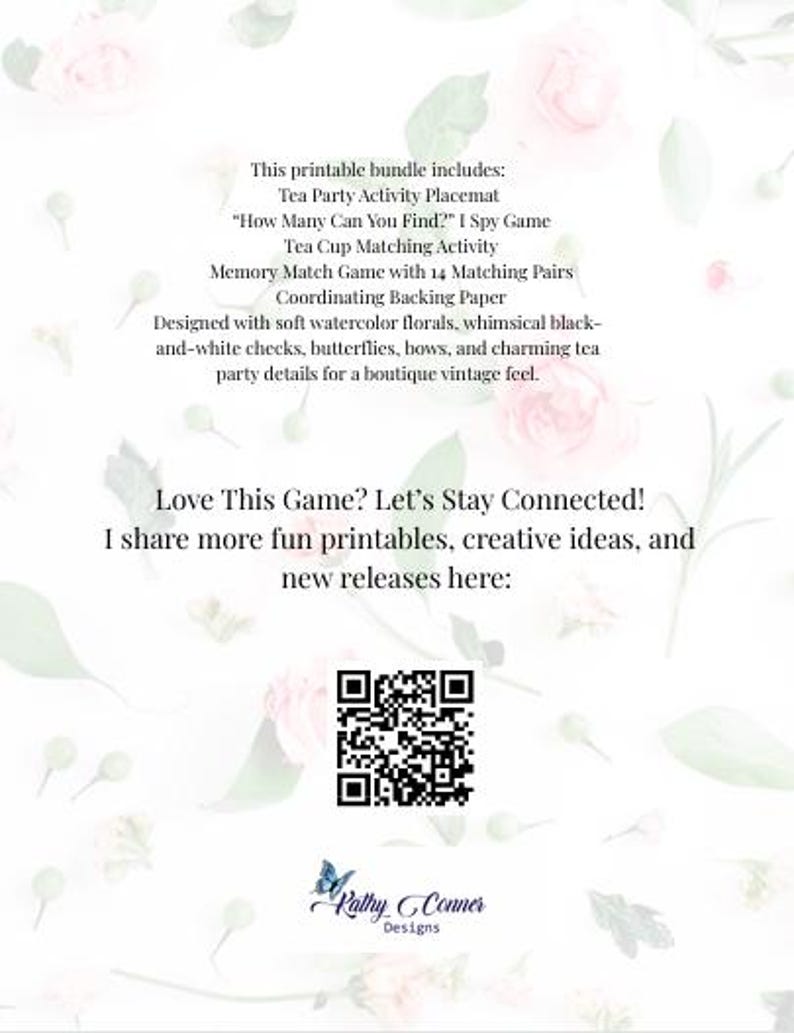 Mother’s Day Tea Party Printable Bundle (digital Download) - Etsy