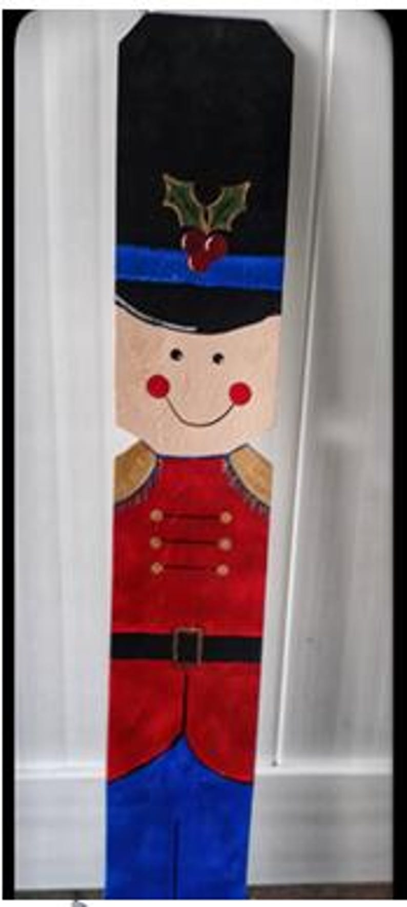 Toy Soldier Fencepost Tutorial: DIY Christmas Decor (digital Download ...