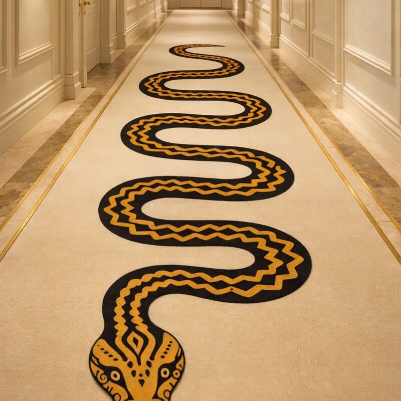 Snake Runner Rug - Etsy