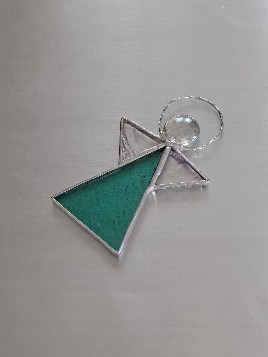 Stained Glass Angel Suncatcher, Decorative Window Angel, Small Angel ...