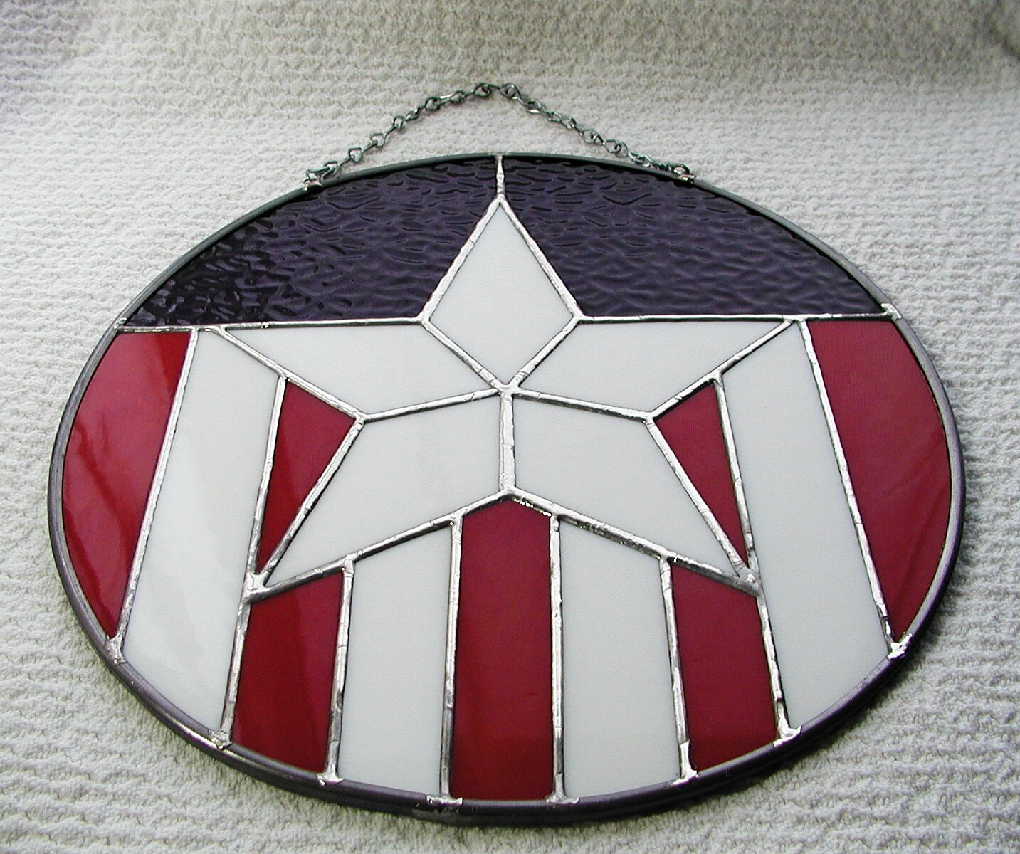 Stars/stripes Suncatcher USA Proud Window Decor Handmade - Etsy