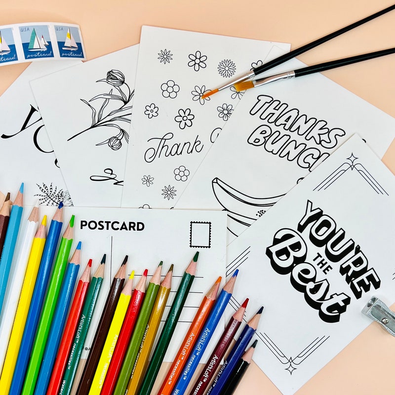 Thank You Card Kits - Etsy