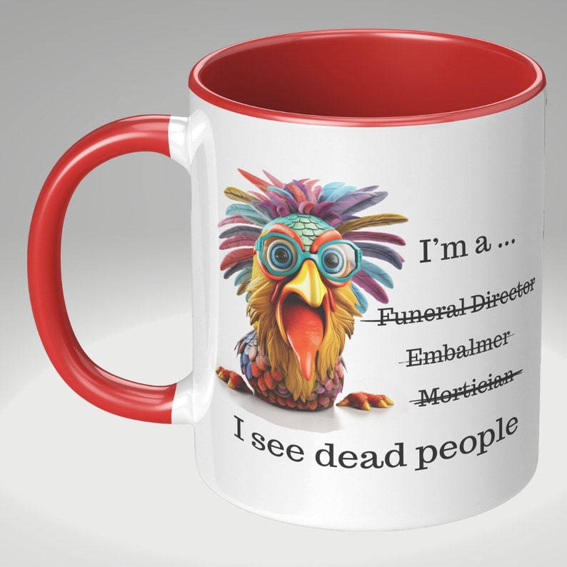 I'm a ..... I See Dead People. Funeral Director, Embalmer, Mortician - Etsy