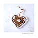 CROCHET PATTERN Gingerbread Heart Christmas Ornament - Etsy