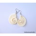 Crochet PATTERN Sea Shell Earrings, Summer, Beach Wedding, Ocean Theme ...