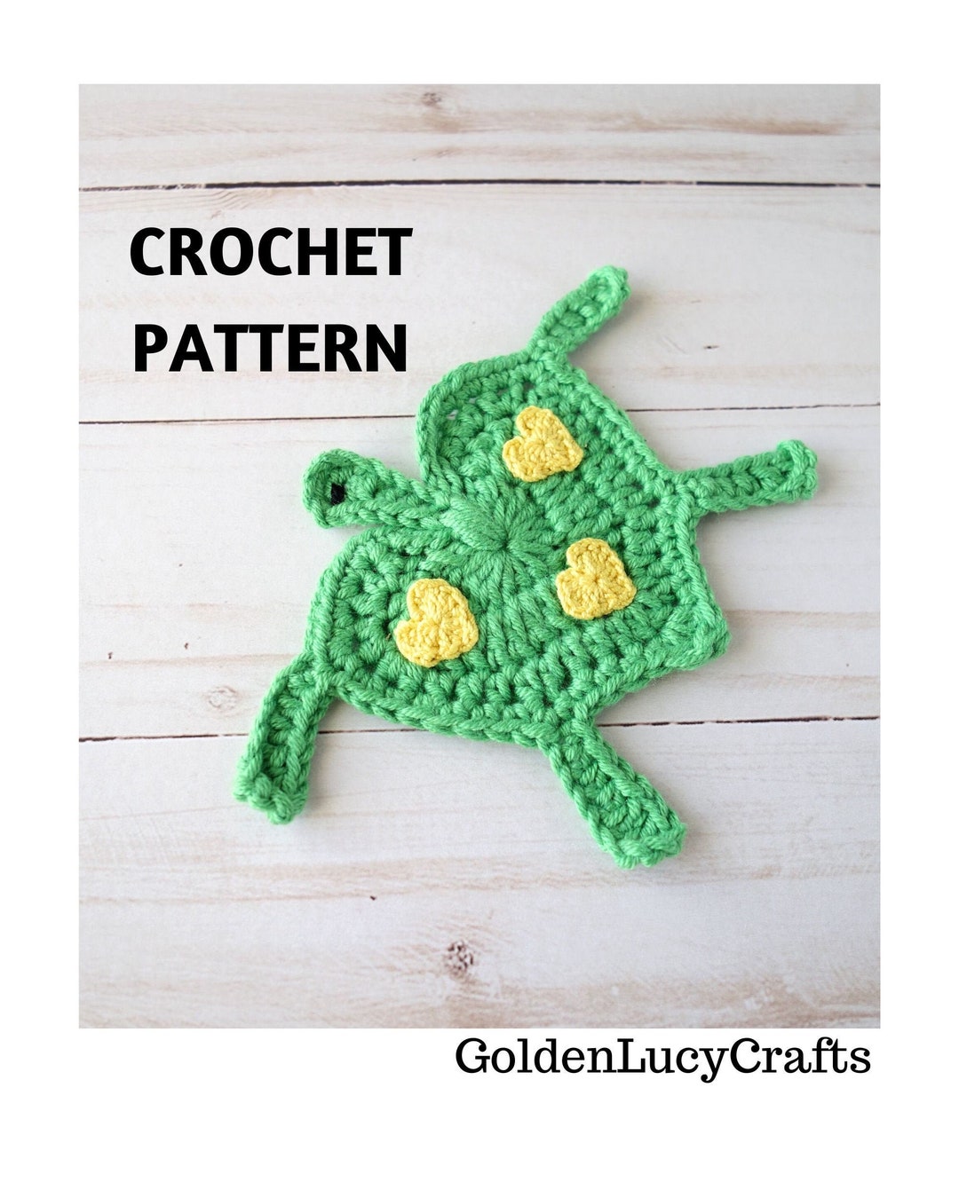 Crochet Pattern Sea Turtle Applique, Heart-shaped Turtle - Etsy