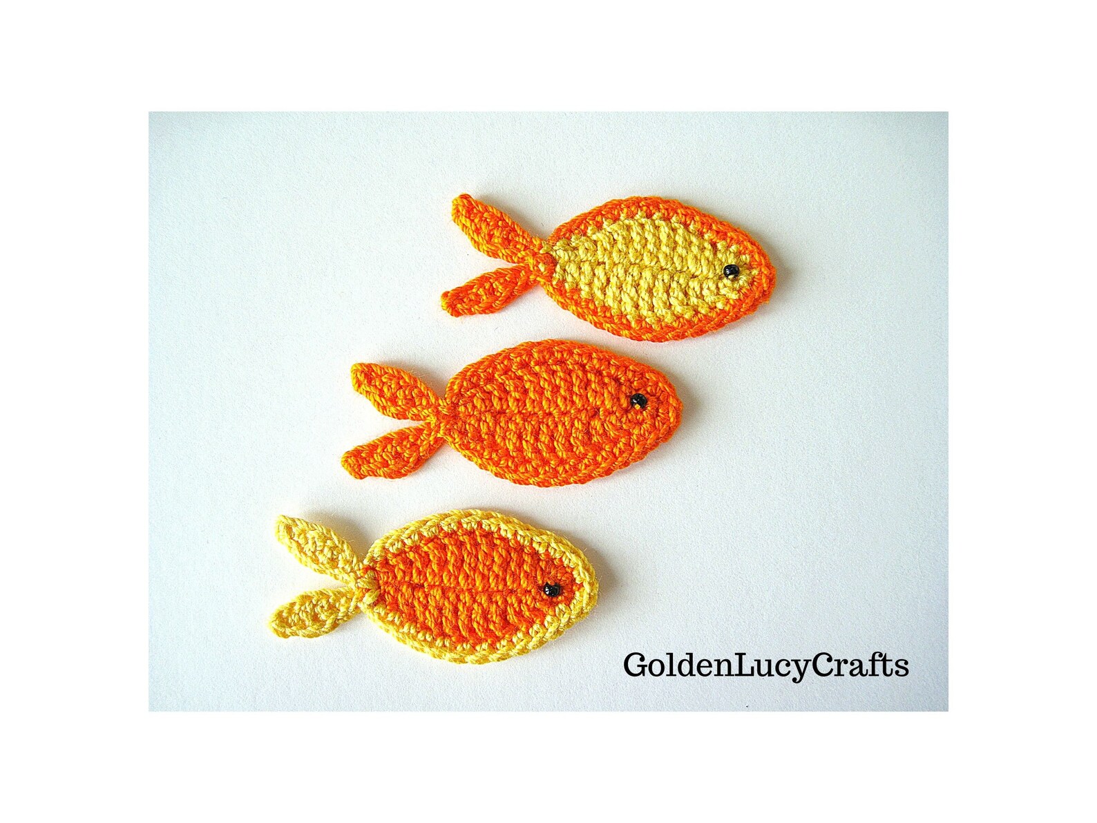 CROCHET PATTERN Fish and Seaweeds Applique | Sea Motif | Ocean Theme ...