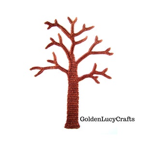 CROCHET PATTERN Maple Tree Applique, Set of 2 Patterns - Tree and Maple ...