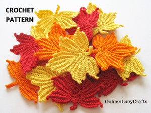 Maple Leaf Shawl CROCHET PATTERN Beginner Friendly Instant Download by ...