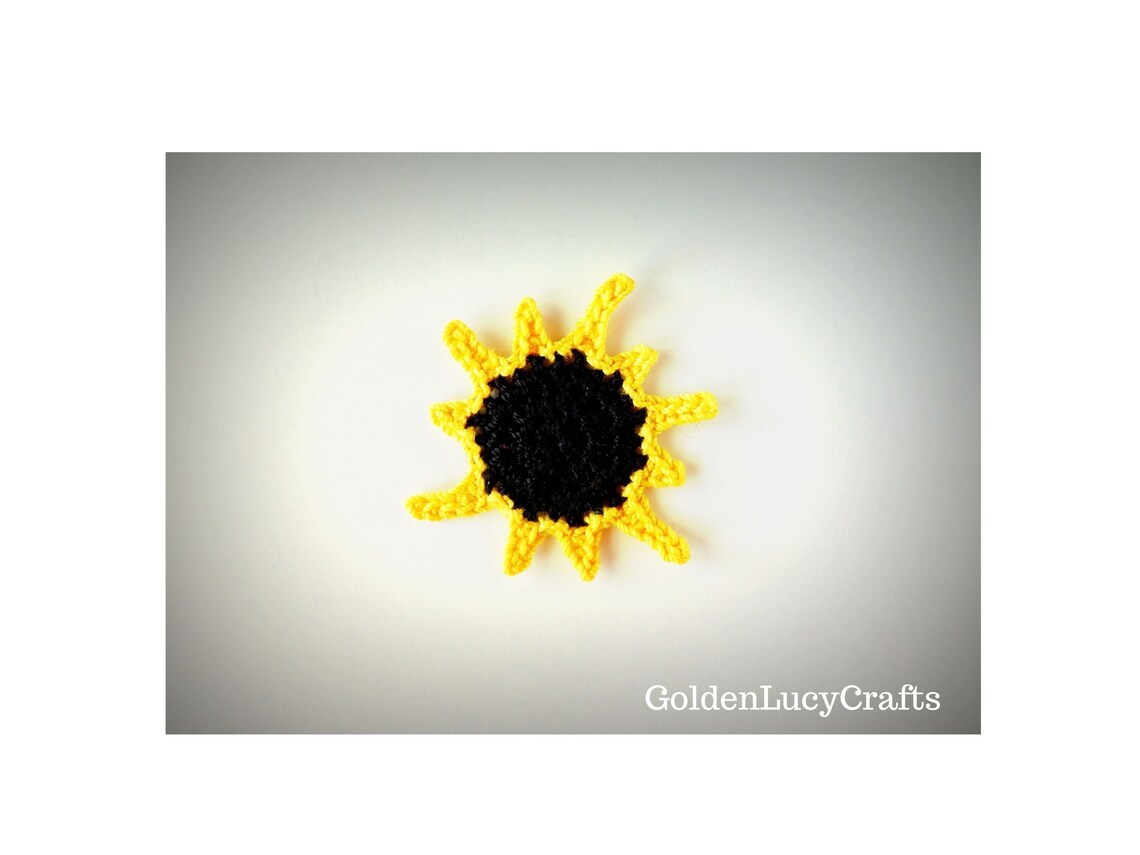Crochet Solar Eclipse Applique Pattern (total, Partial) (PDF Download ...