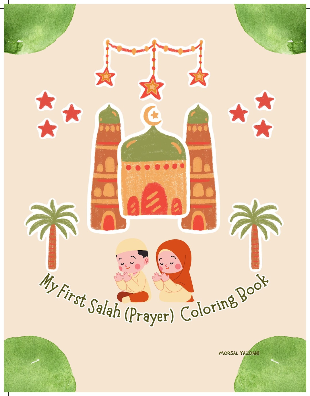 My First Salah (prayer) Coloring Book - Etsy