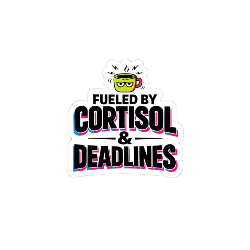 Cortisol Sticker - Etsy