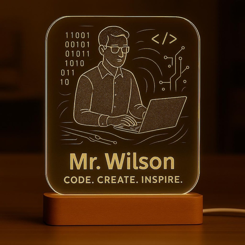 Binary Lights - Etsy