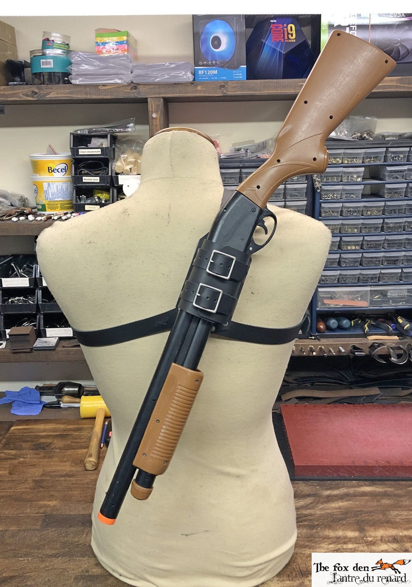 Sawed Off Shotgun Back Holster