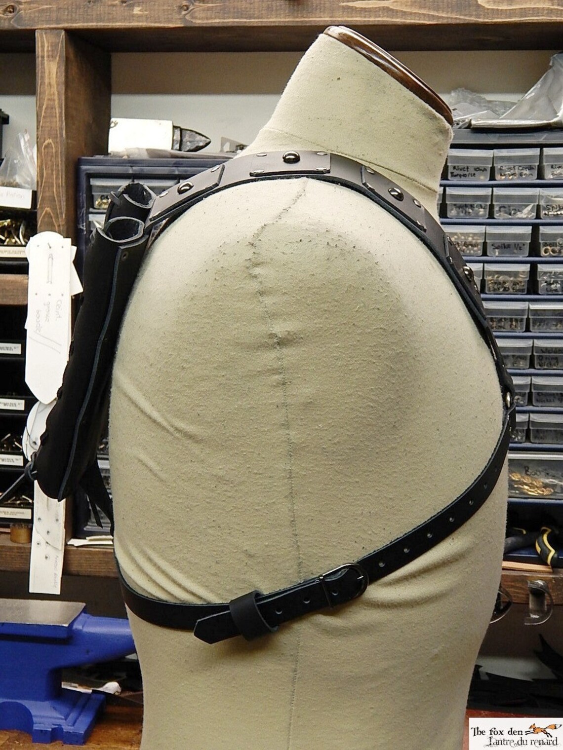 Leather Double Back Scabbard Designed for Metal Swords. Witcher Style ...