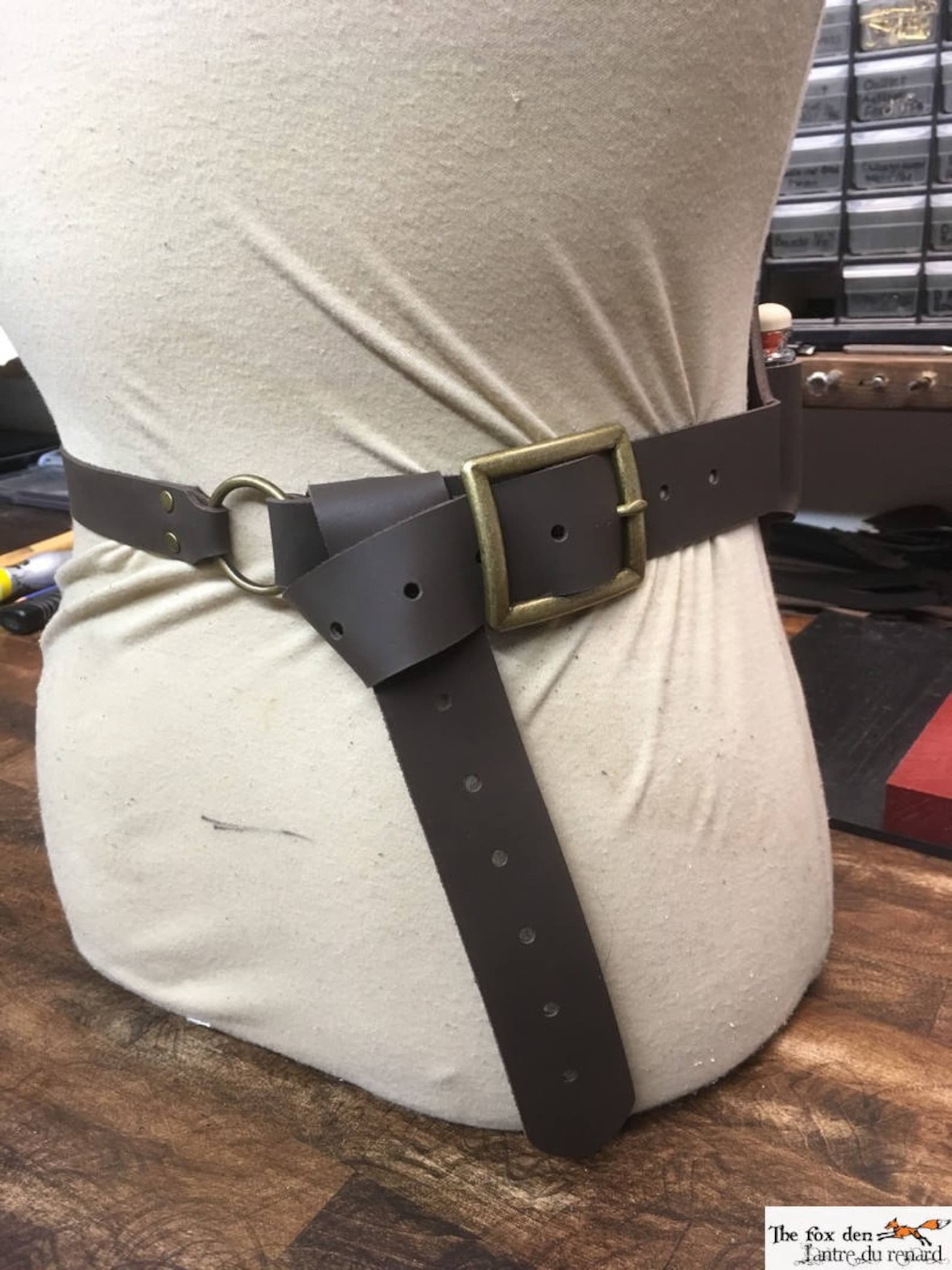 Leather Shoulder Strap Vial Kit Can Also Be Worn as a Belt. - Etsy