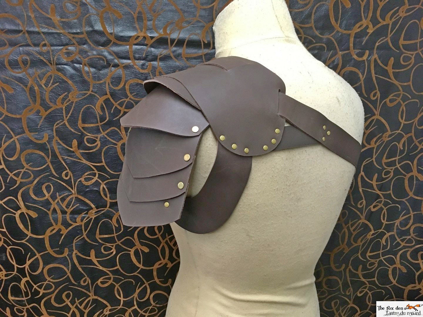 Gladiator Spartacus Leather Shoulder Armor , High Quality. SCA, LARP - Etsy