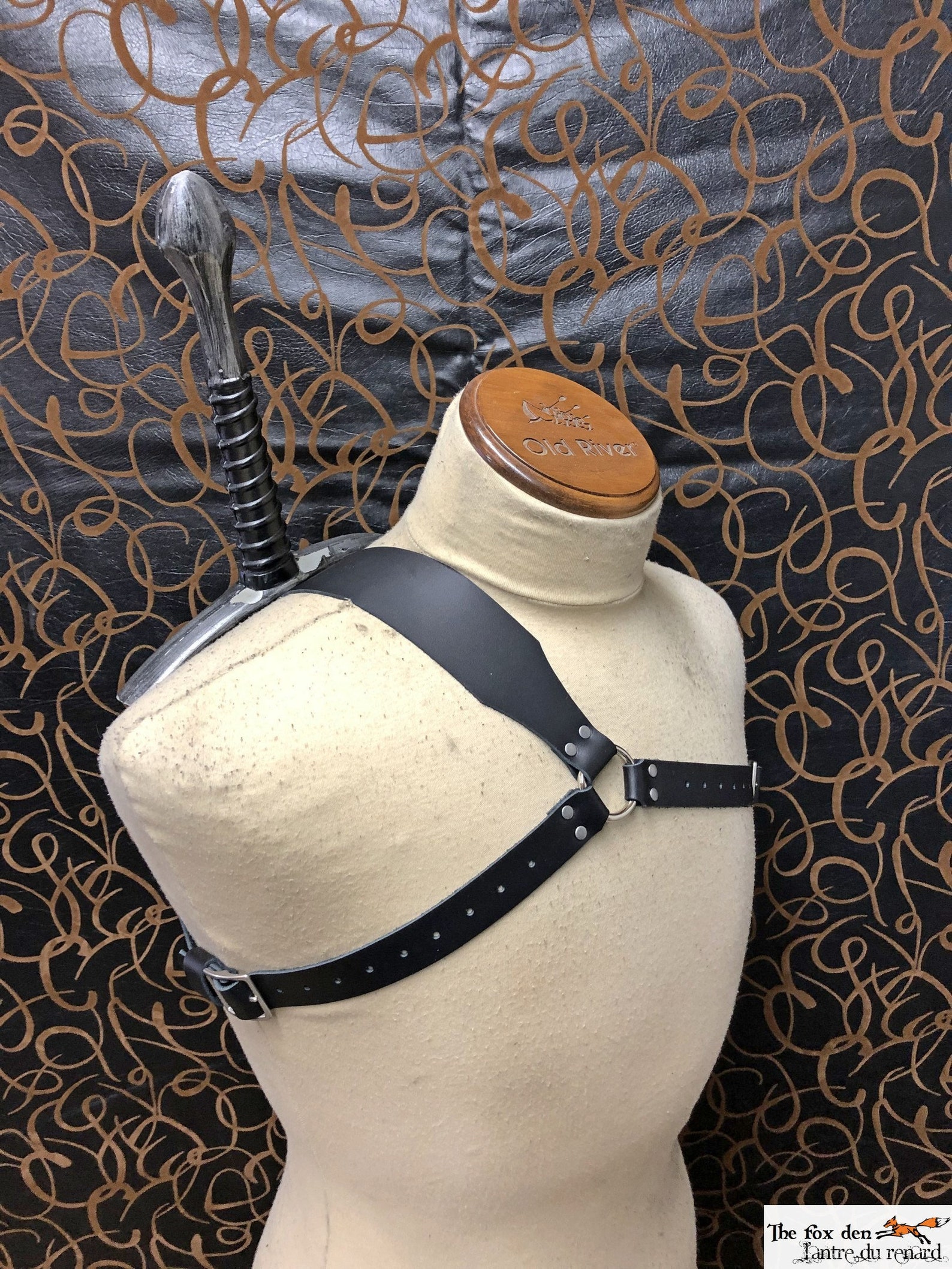 Witcher Luxury Single Back Scabbard for Metal or Latex Sword. - Etsy