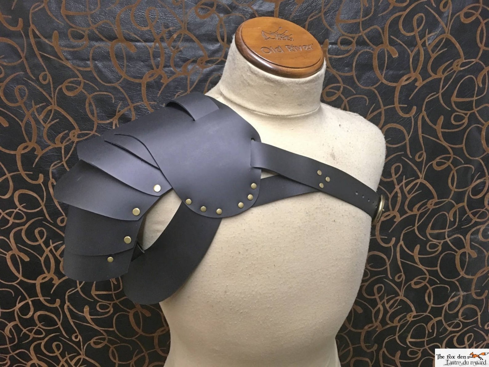 Gladiator Spartacus Leather Shoulder Armor , High Quality. SCA, LARP - Etsy