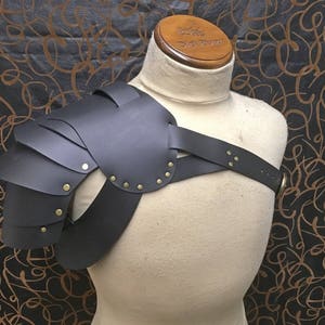 Gladiator Spartacus Leather Shoulder Armor , High Quality. SCA, LARP - Etsy