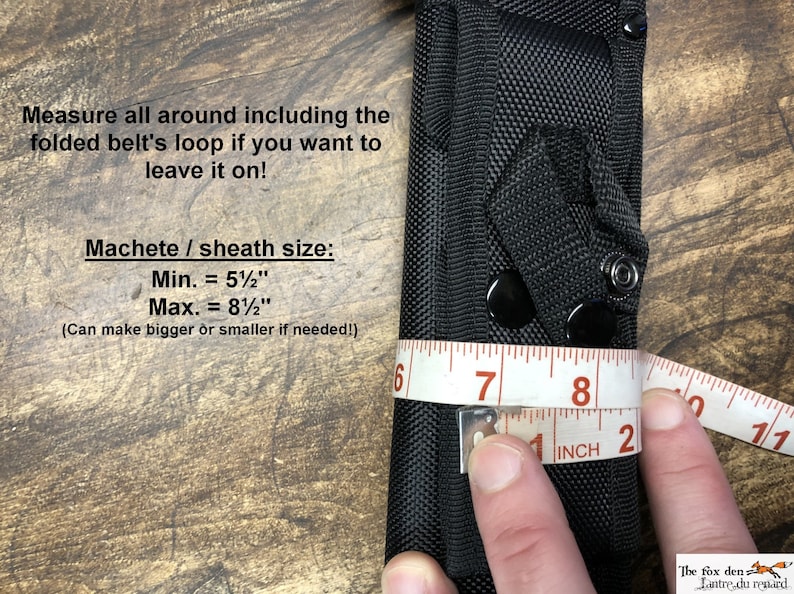 Leather Back Harness / Holder Specifically Design for Machete. - Etsy