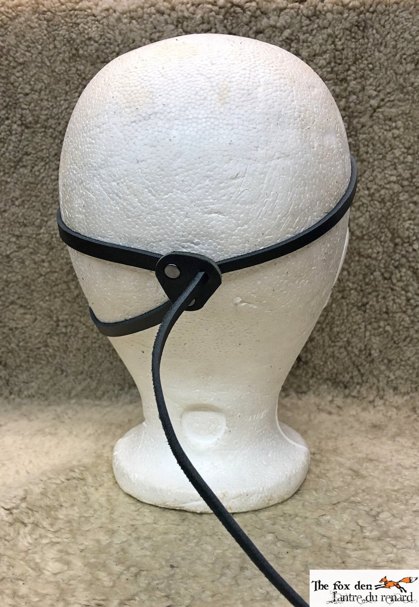 Metal Gear Solid Snake Eye Patch Made of Thick Leather | Etsy