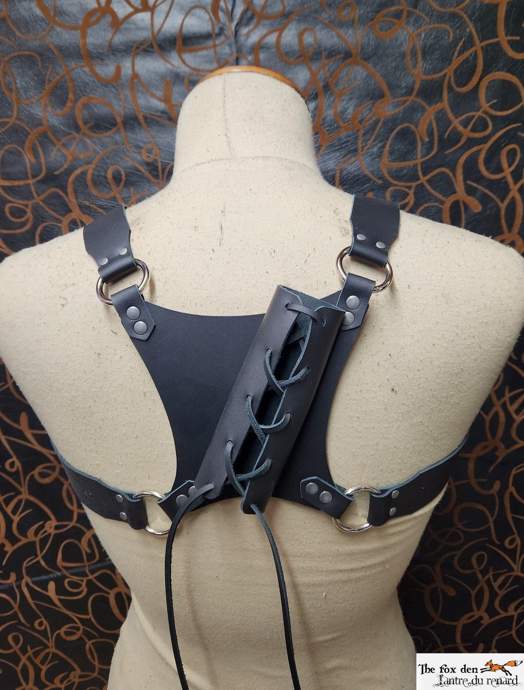 Leather Back Scabbard Version 2.0, Made With Wider Shoulder Straps ...