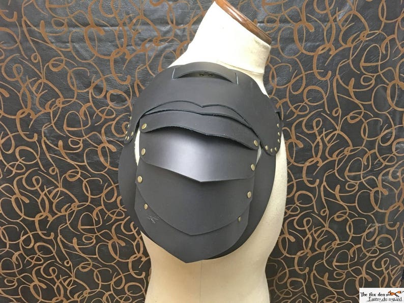 Armure dépaule en cuir de spartiate de gladiateur haute - Etsy France