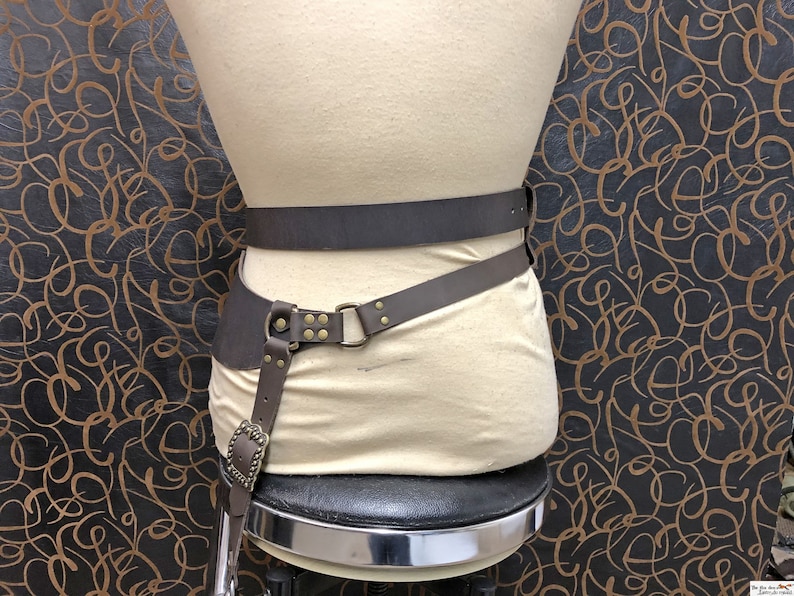 Cavalry Saber Sword Double Leather Belt Luxury Version With - Etsy