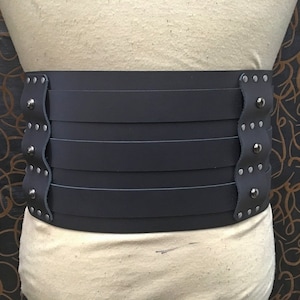 Gladiator/barbarian/viking Heavy Triple Belt With Removable Belt. Brown ...