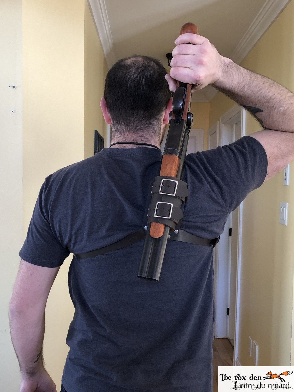 Leather Back Holster for Saw off Shotgun Double Barrel M1881 - Etsy