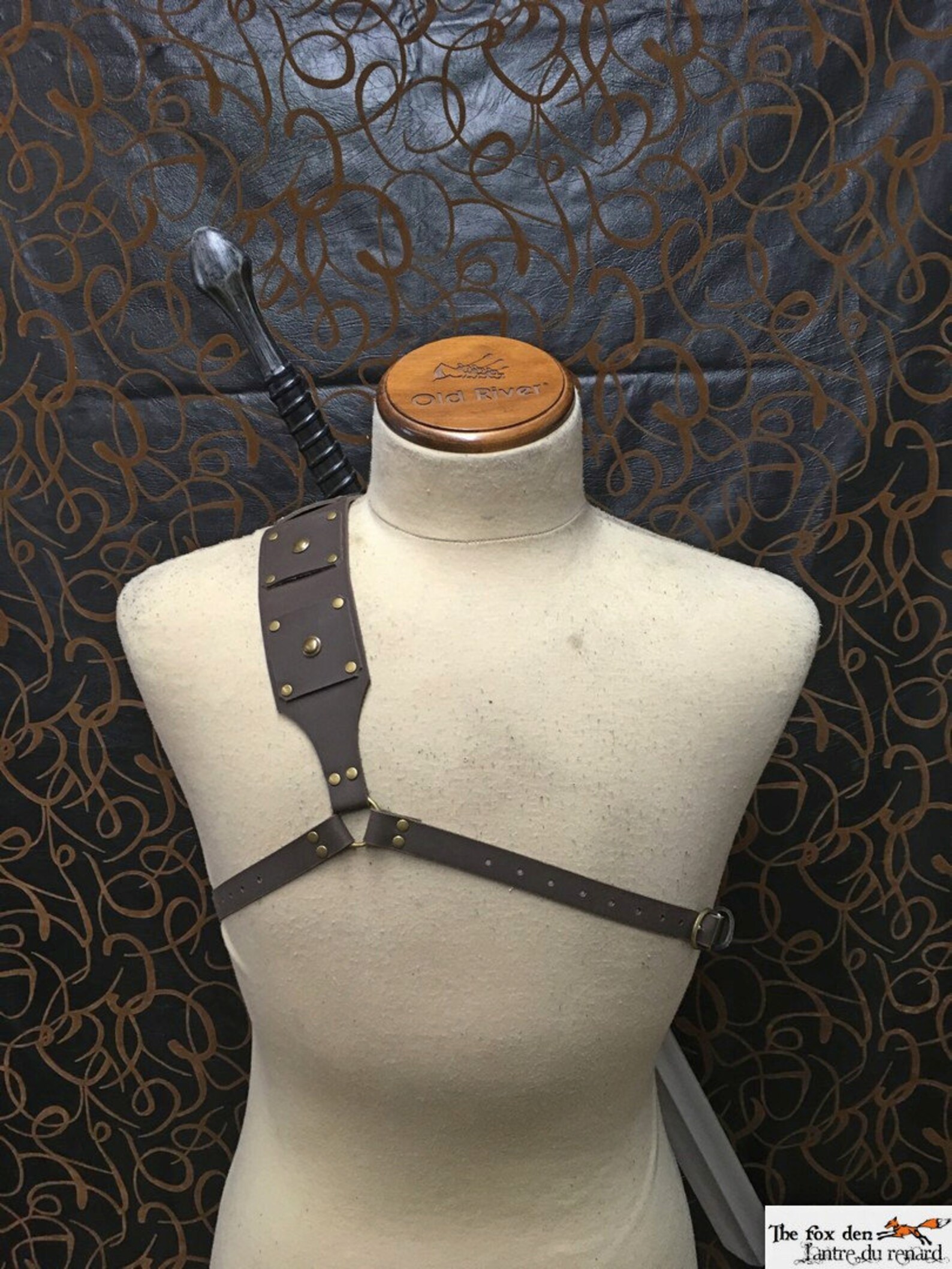 Leather Back Scabbard for Latex Sword for Reenactment High - Etsy