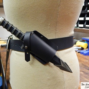 Latex Dagger Leather Sheath With a 45 Degree Angle, LARP, Cosplay. - Etsy