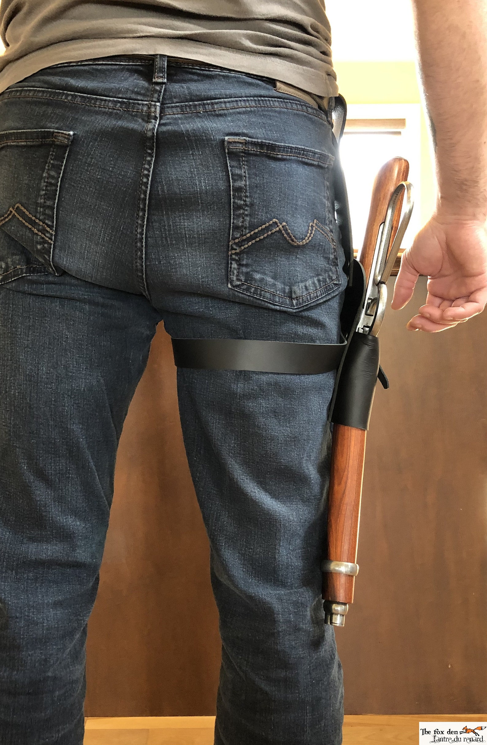 Leather Leg Holster for Mare's Leg Winchester 1892 Rifle - Etsy