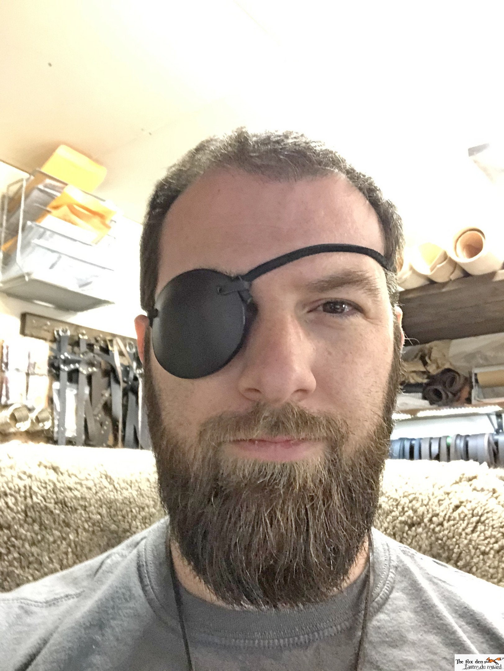 High Quality Leather Pirate Eye Patch. Made of Thick and - Etsy Canada