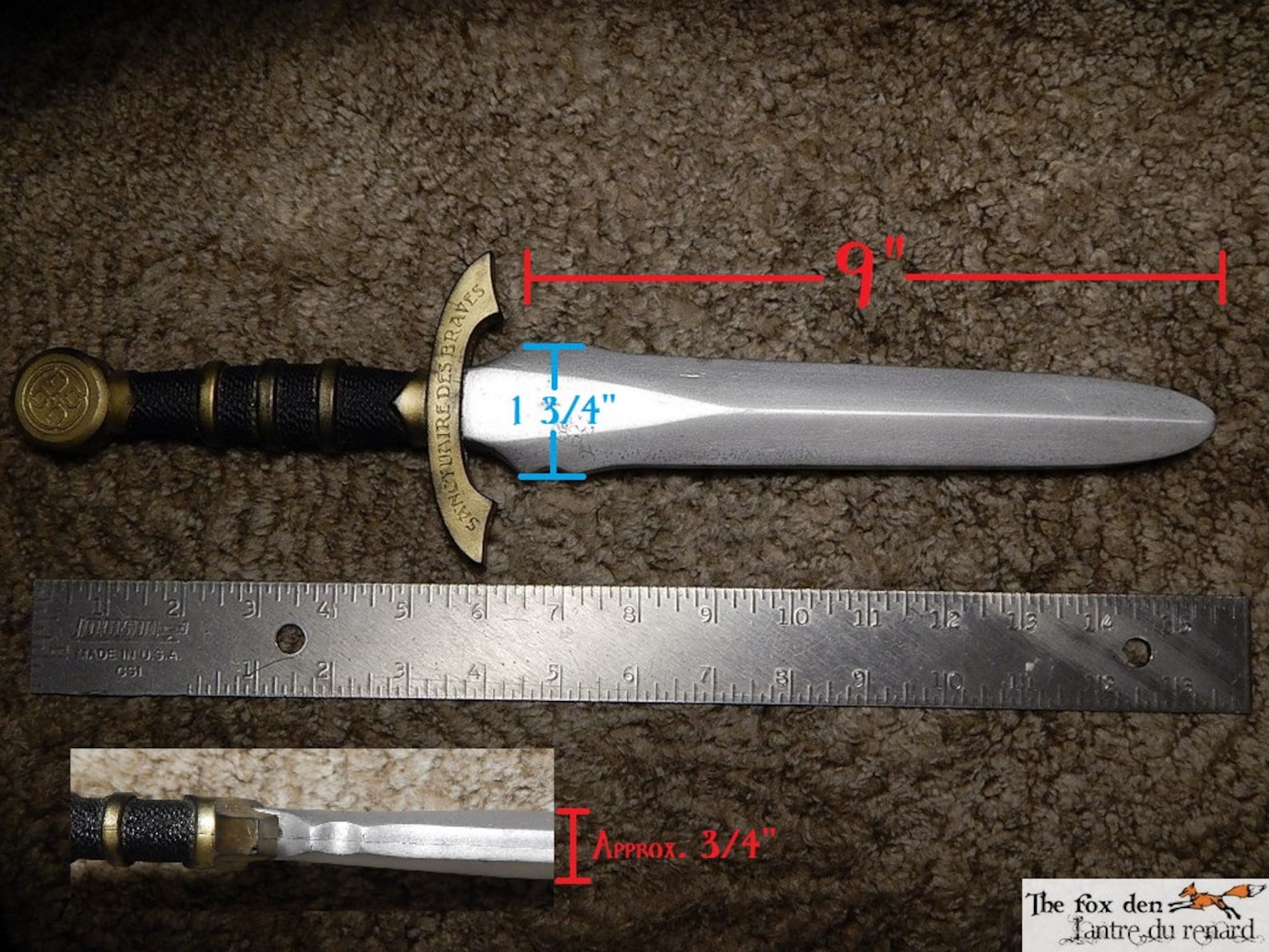 Latex Dagger Leather Sheath With a 45 Degree Angle, LARP, Cosplay. - Etsy