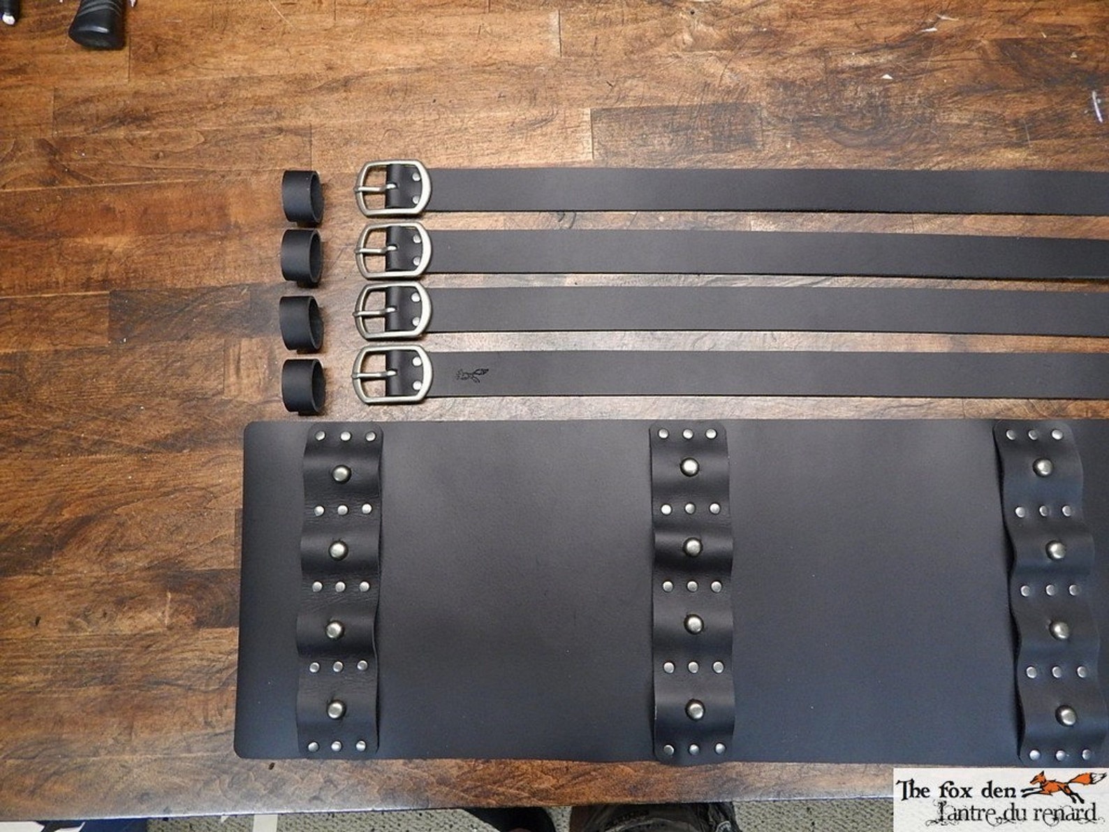 Gladiator/barbarian/viking Heavy Belt With 4 Removable Belt. - Etsy