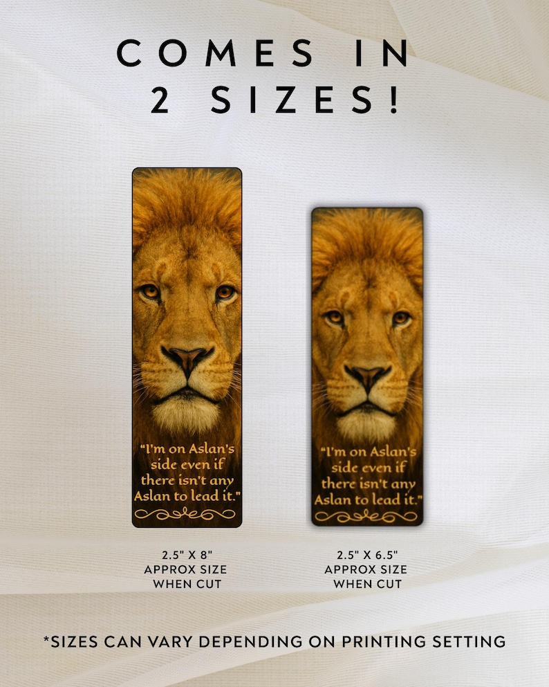 Narnia Inspired Printable Bookmarks – C.S. Lewis Quotes | Fantasy Book ...