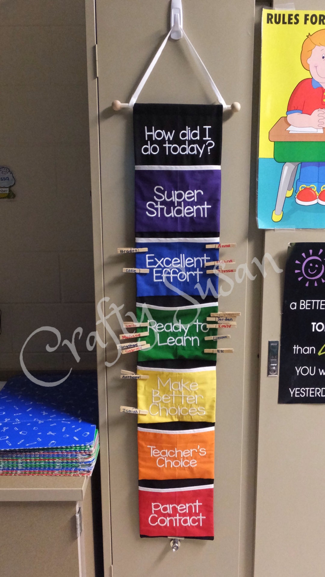 Classroom Behavior Chart - Etsy