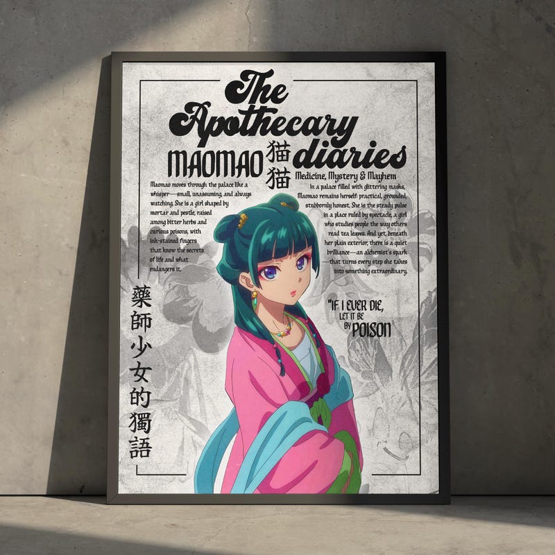 Apothecary Diaries Posters - Etsy