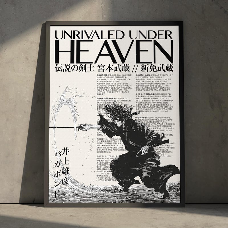 Vagabond Anime Art - Etsy