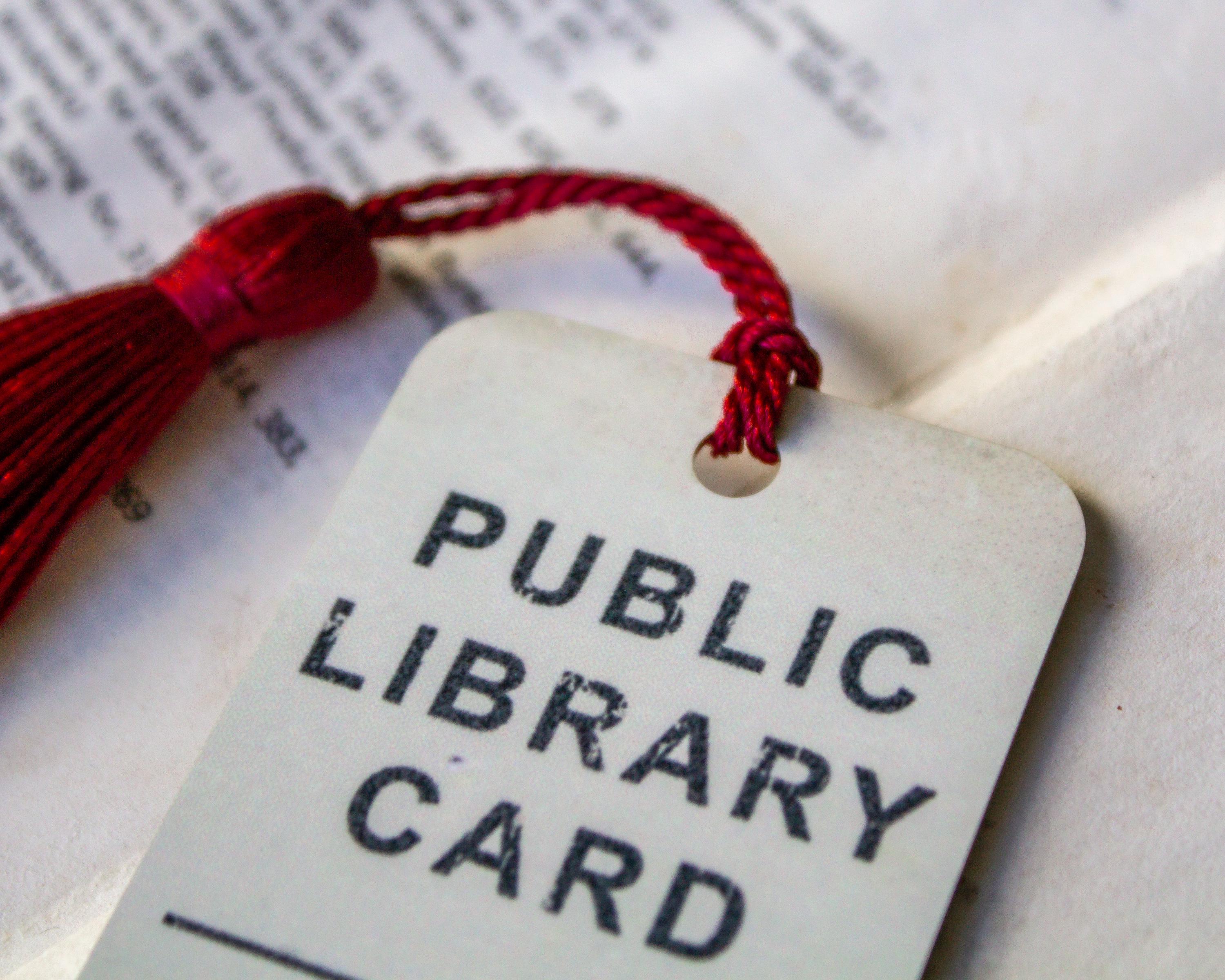 Vintage Library Card Bookmark, Book Lover Gift With Tassel, Due Date ...